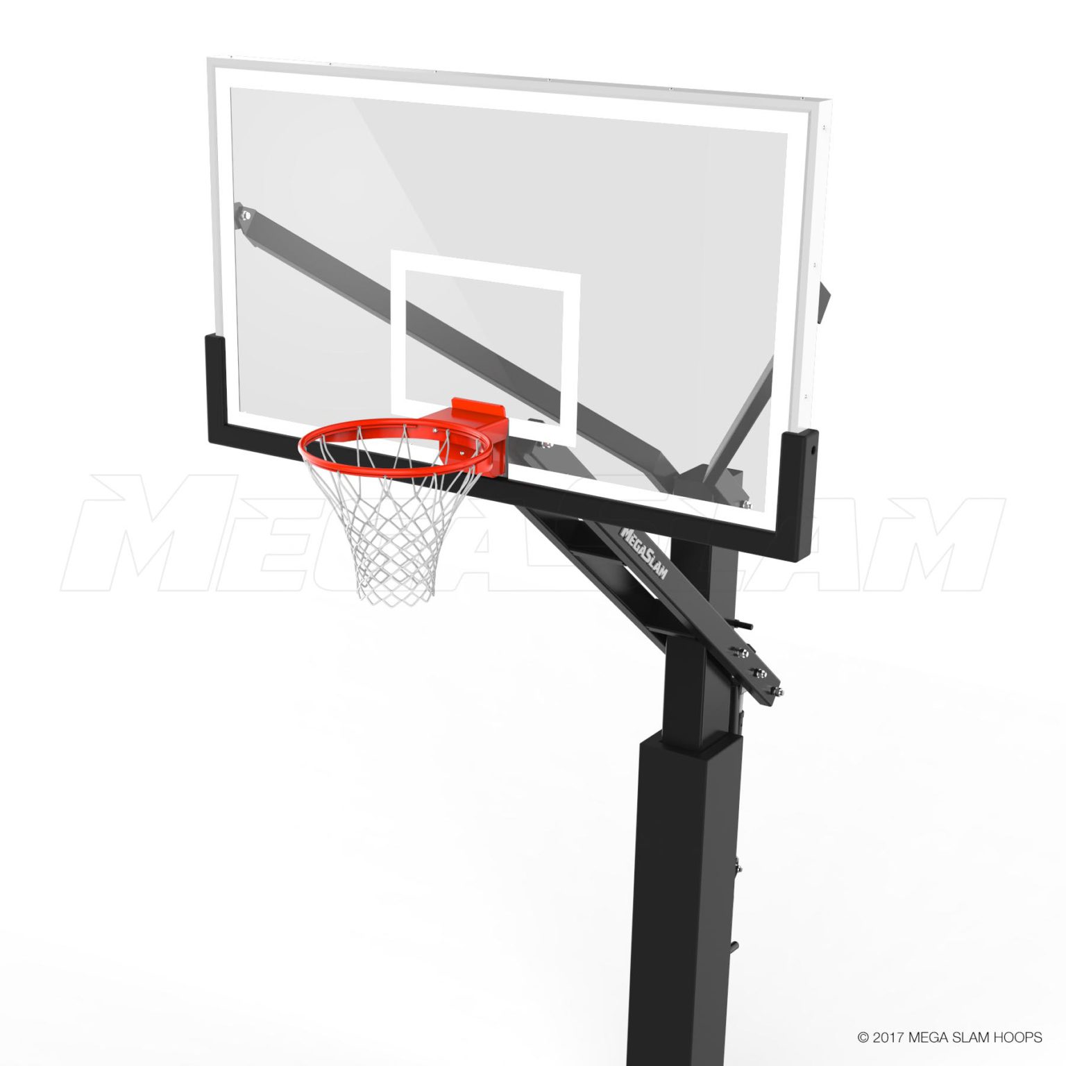 MegaSlam 72" Basketball Hoop - MSF Sports - 1800 COURTS