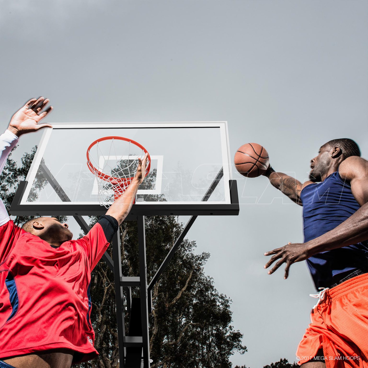 MegaSlam 72" Basketball Hoop - MSF Sports - 1800 COURTS