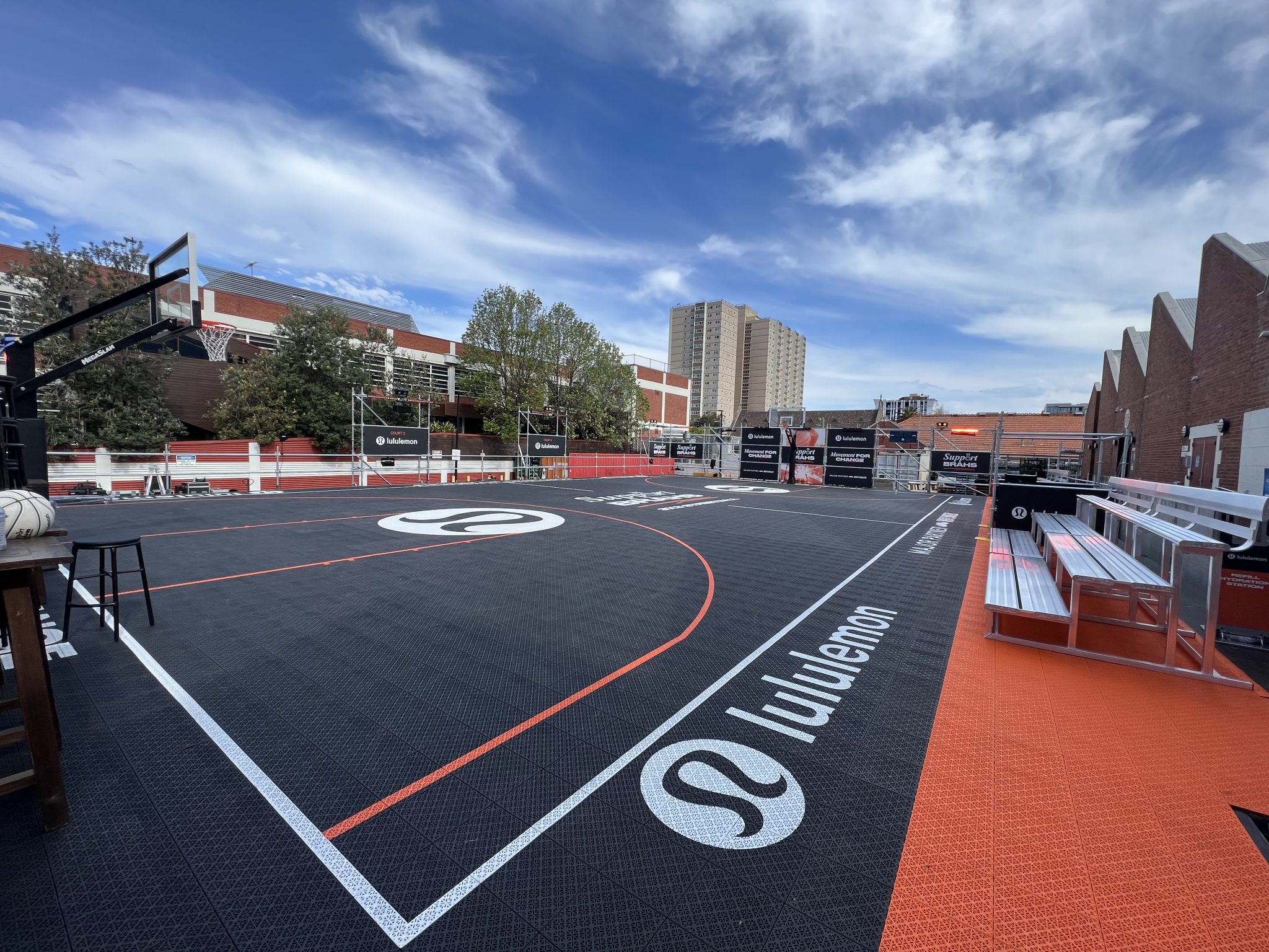 Portable Sports Courts, Seating & Goals Hire | MSF Sports | 1800COURTS